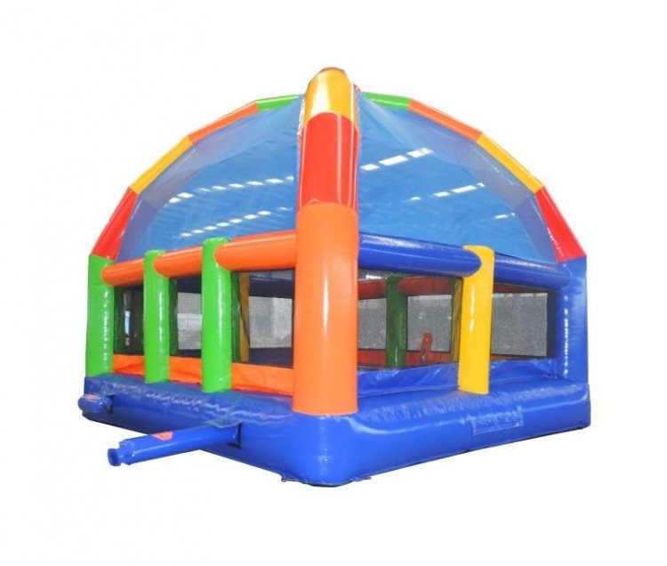 Big Bubba Giant Rainbow Bounce House - QJ Inflatables, llc HUMBOLDT TN